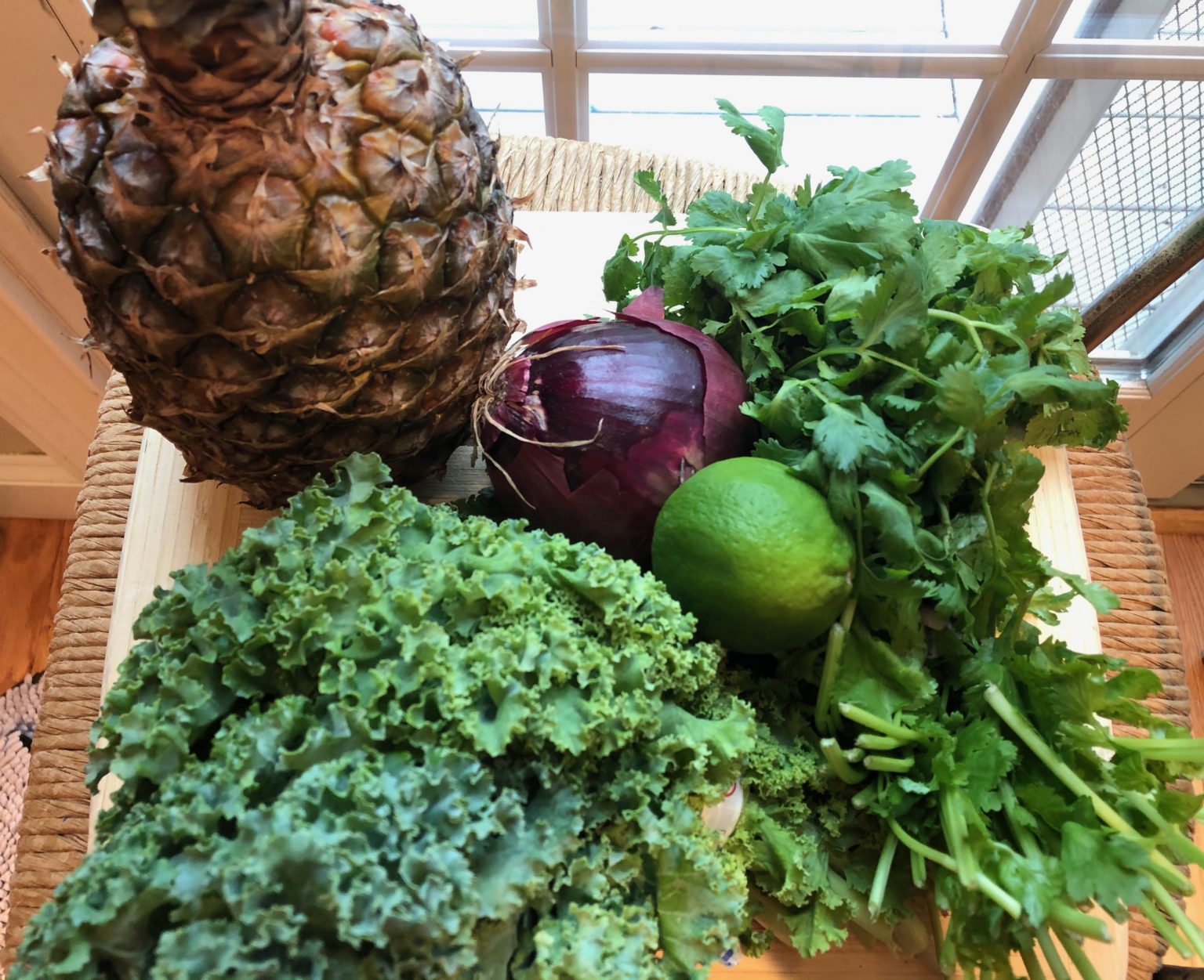 Pineapple Cilantro Slaw - Heather Carey